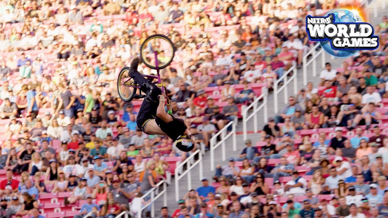 Brandon Schmidt Is Ready for Fun at Nitro World Games 2017 - YouTube