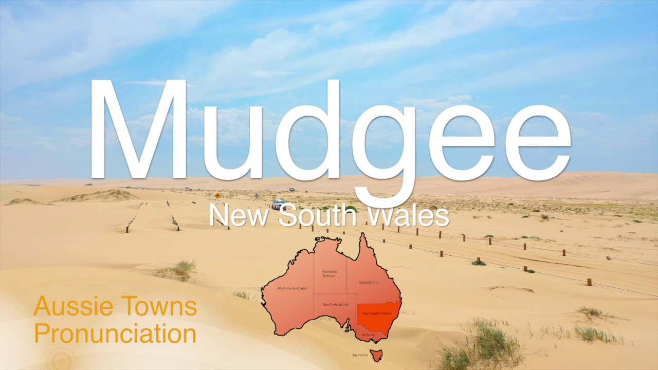 How To Pronounce Mudgee (NSW) - YouTube