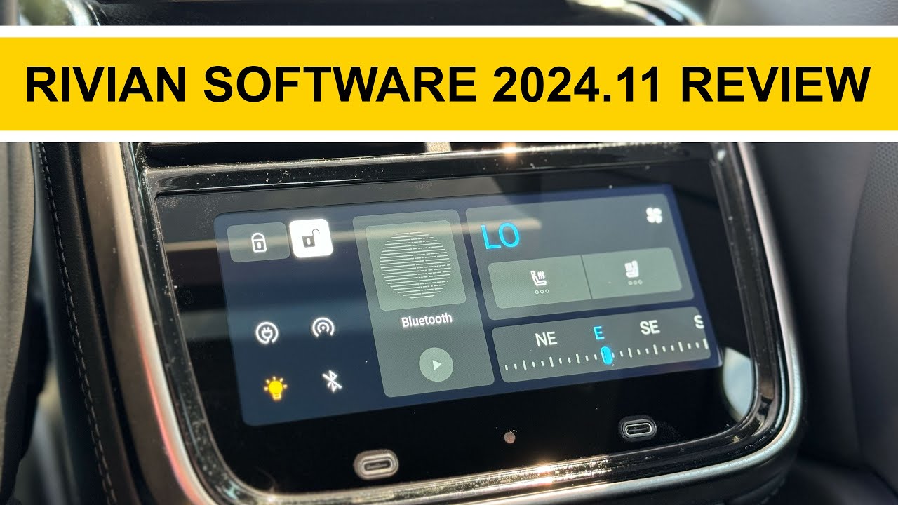 Rivian Software Update 2024.11 Review - YouTube