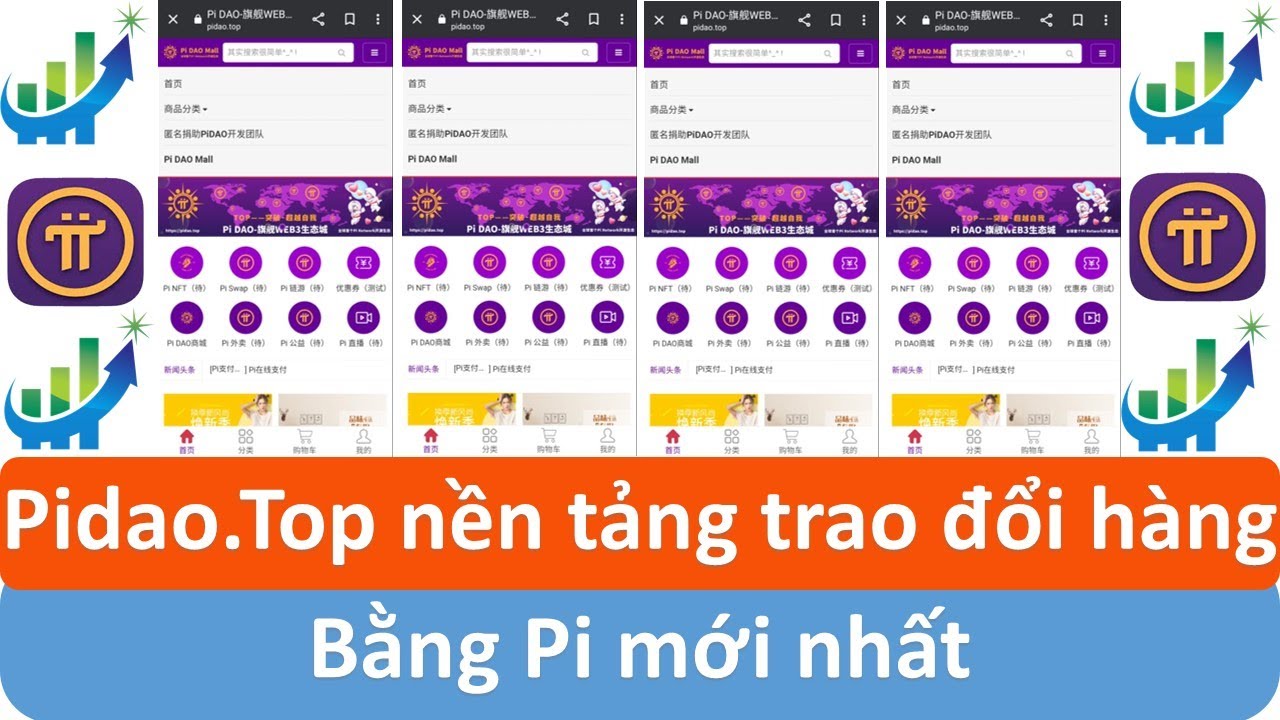 Pidao.Top nền tảng trao đổi hàng bằng Pi mới nhất #investtv #pinetwork ...