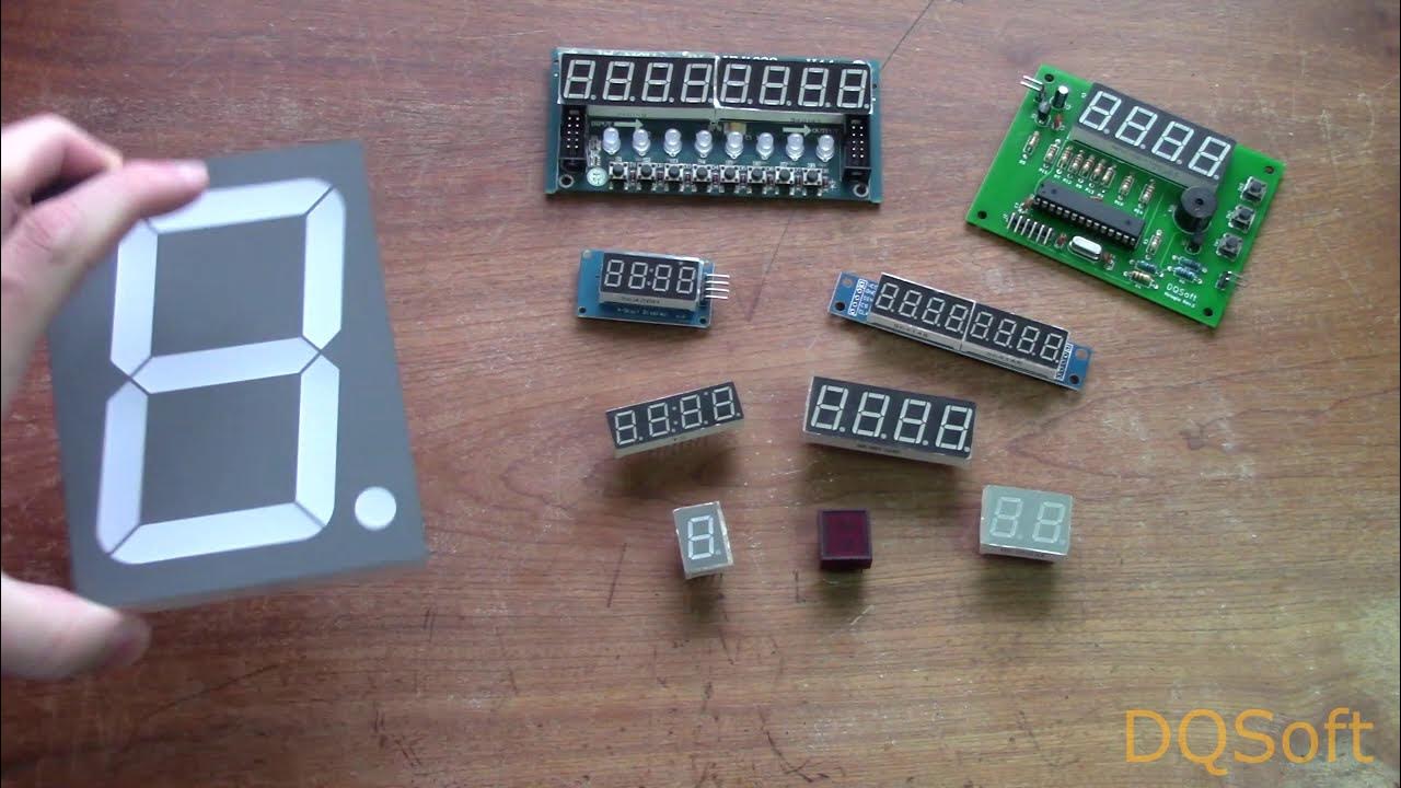 Displays LED de Sete Segmentos - YouTube