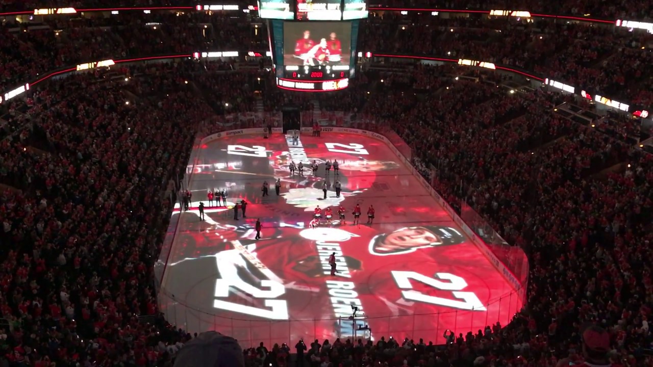 Chicago Blackhawks game - Jan. 22, 2017 - Opening, One More Shift with ...