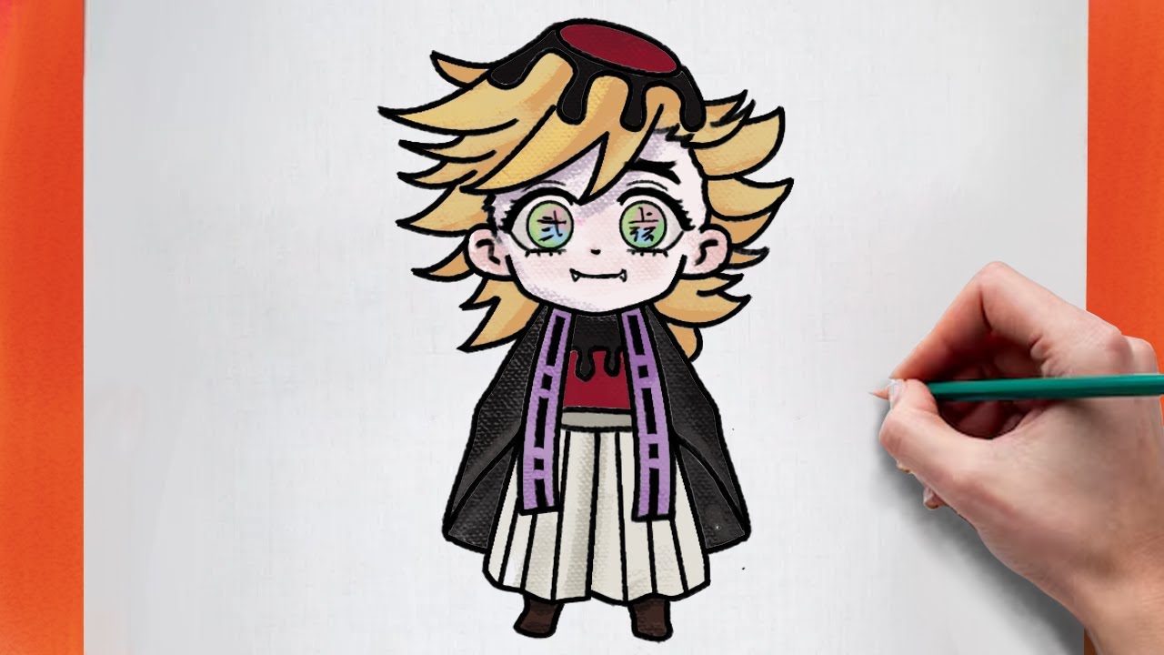 How to draw Douma demon slayer kimetsu no yaiba - YouTube
