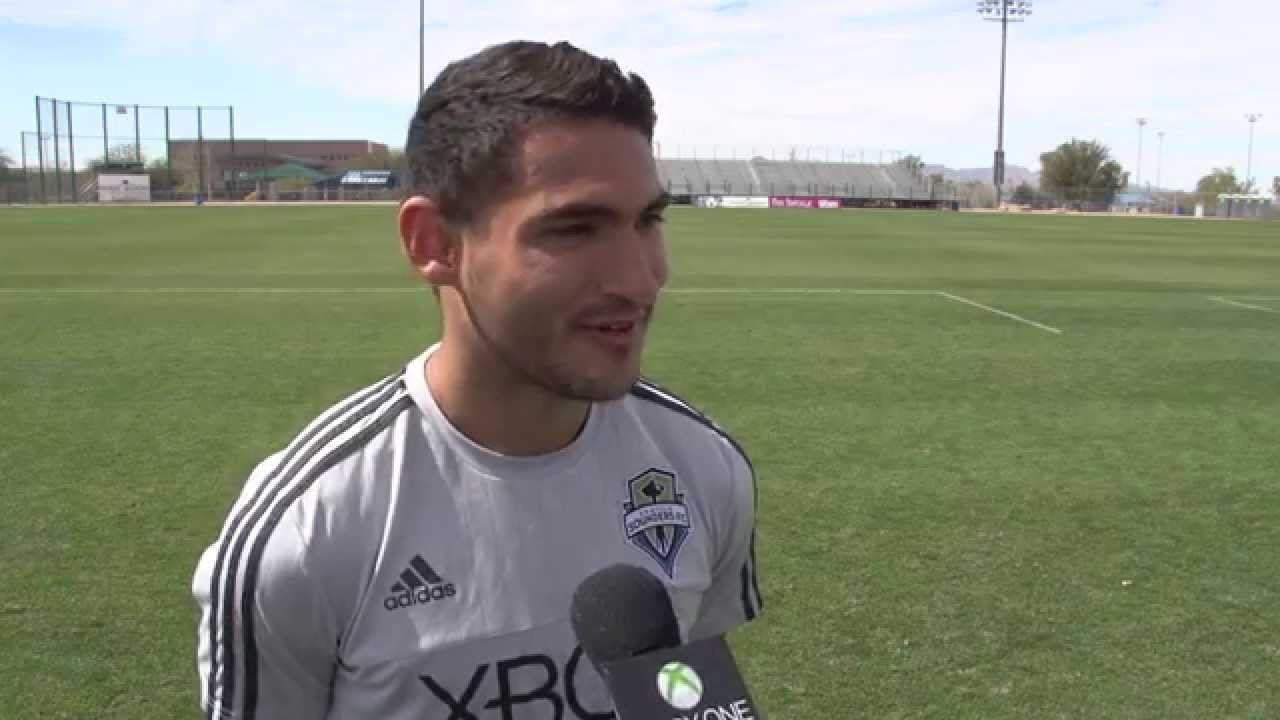 Interview: Cristian Roldan on first MLS preseason - YouTube