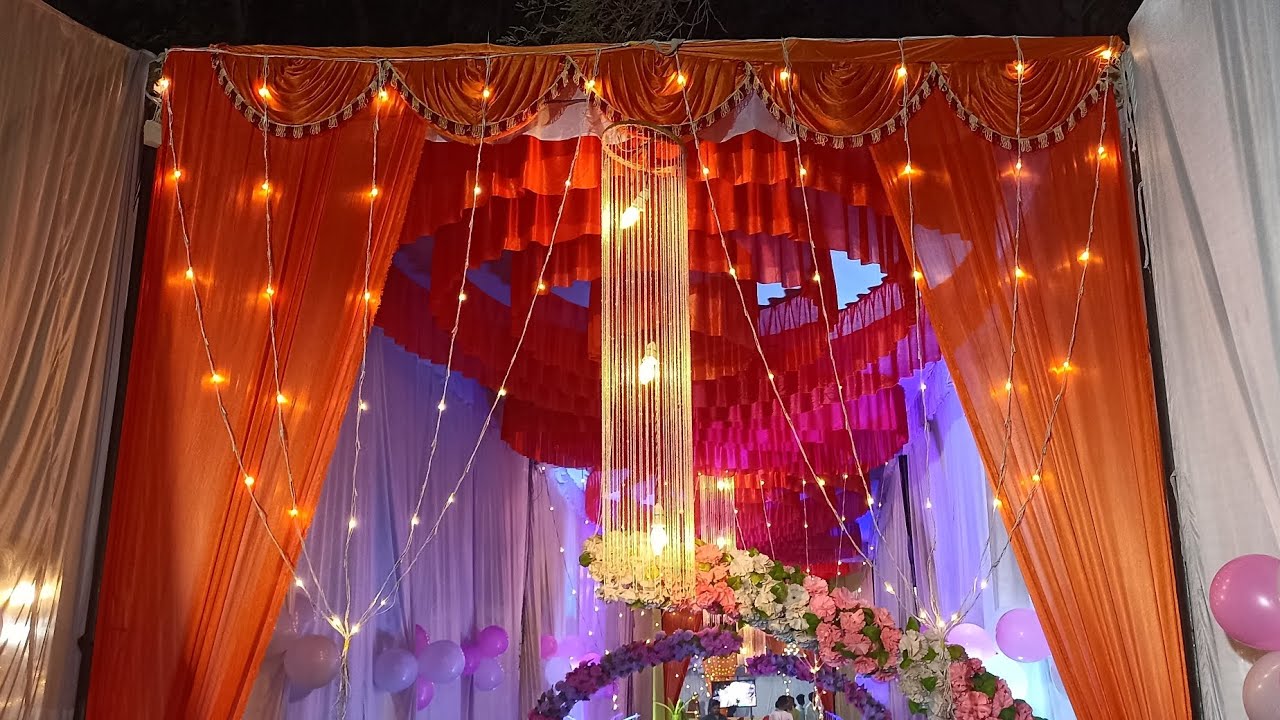 weding tent and lighting video || nice light videos || by vikas light ...