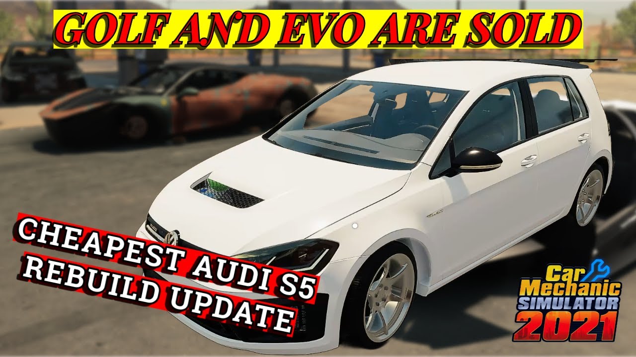 EVO AND GOLF REBUILD - CRASHED S5 UPDATE // ROAD TO 1 MILLION - Ep.14 ...
