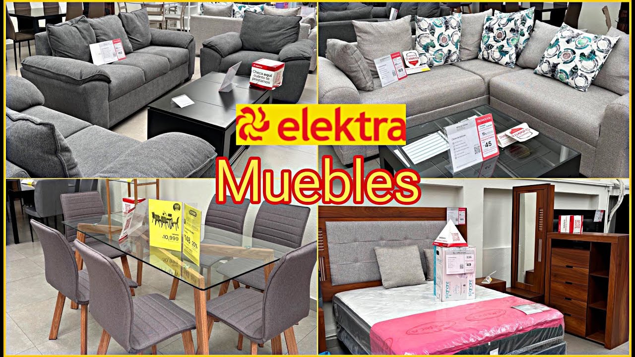 MUEBLES 🪑 EN ELEKTRA ️ RECORRIDO COMPLETO 👏 - YouTube