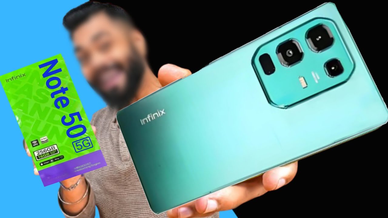 Infinix Note 50 5G Unboxing, Price & Launch date - YouTube