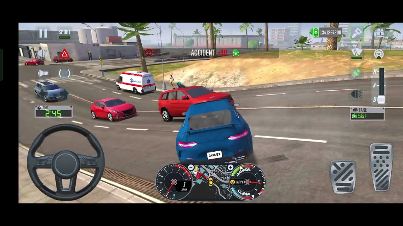 Open World Car Driving Real Car Drive Experience Gameplay Taxi Driver ...