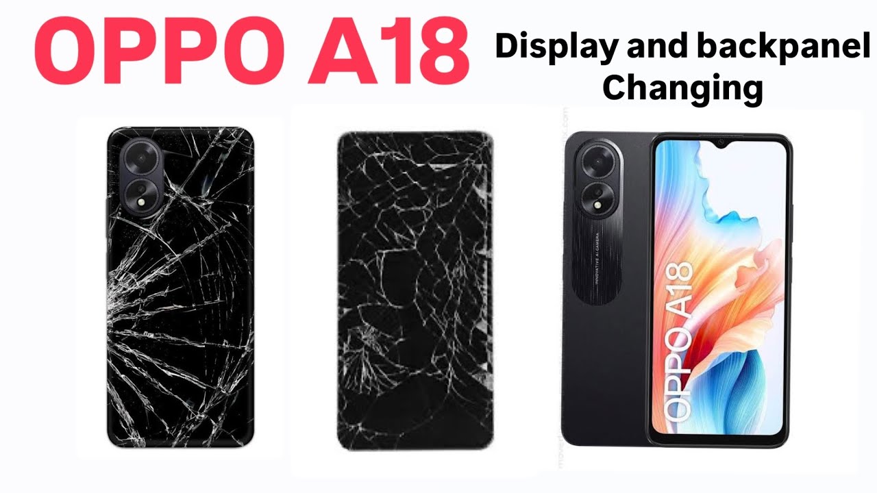 OPPO A18 display changing | - YouTube