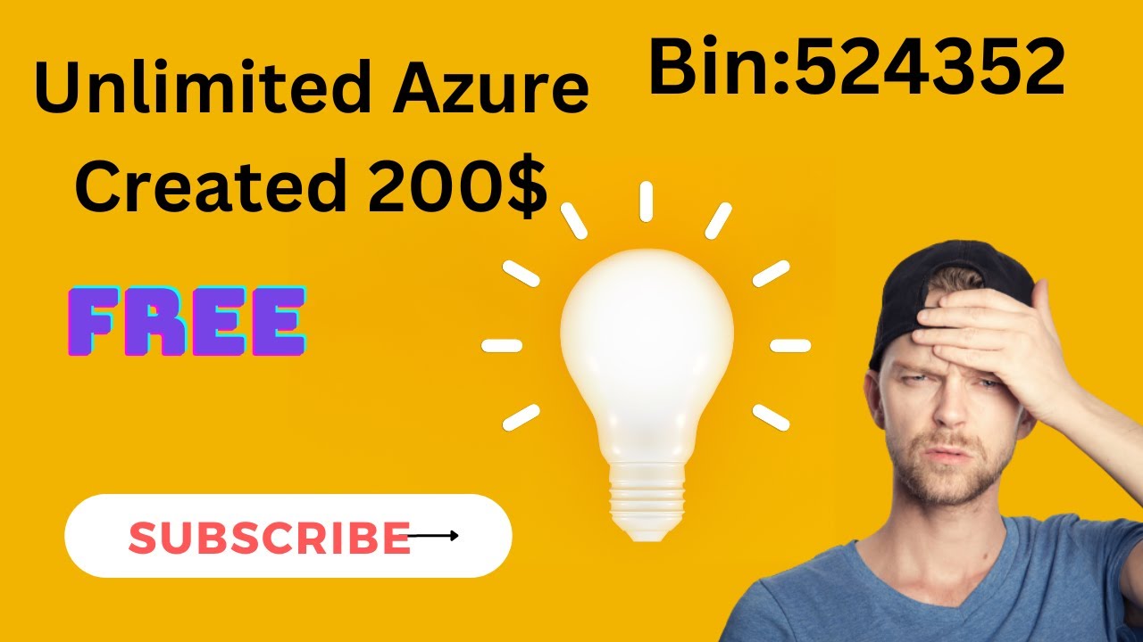 Azure 200$ New Update Method. How To Create Unlimited Azure Usa.#azure ...