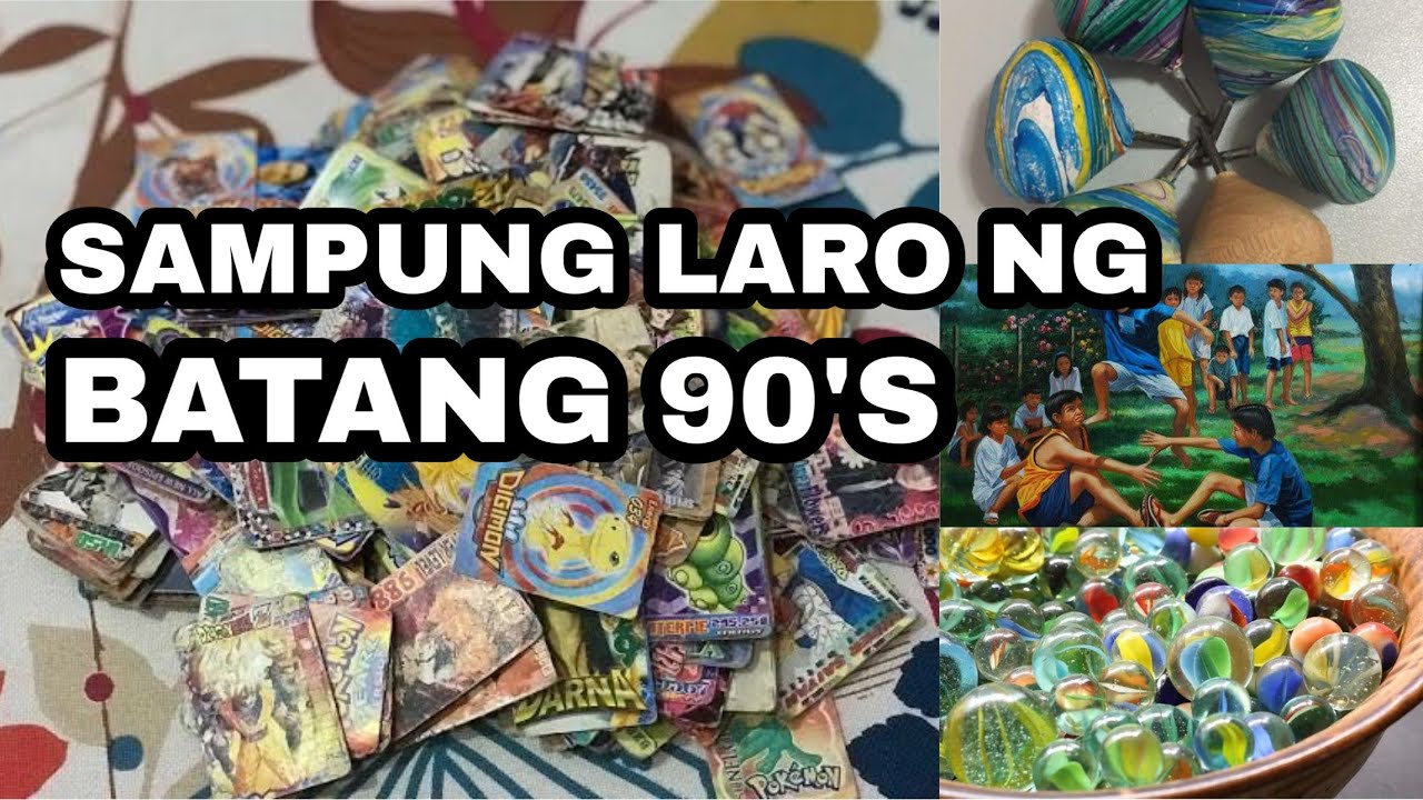 Mga Laro ng Batang 90's Part 1 - YouTube