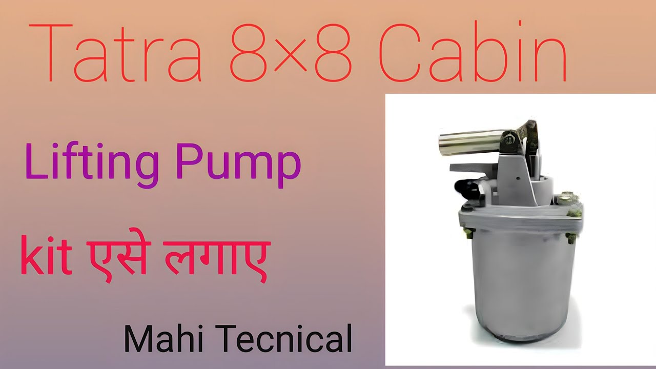 Cabin Lifting Pump Kit Install - YouTube