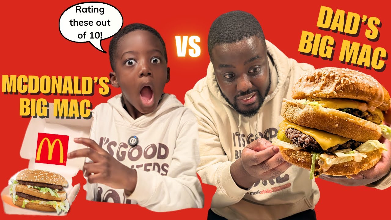 McDonald's Big Mac vs MY Big Mac ! - YouTube