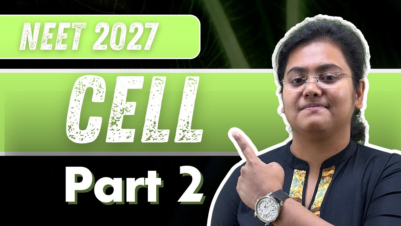 Cell special class | NEET 2027 - YouTube