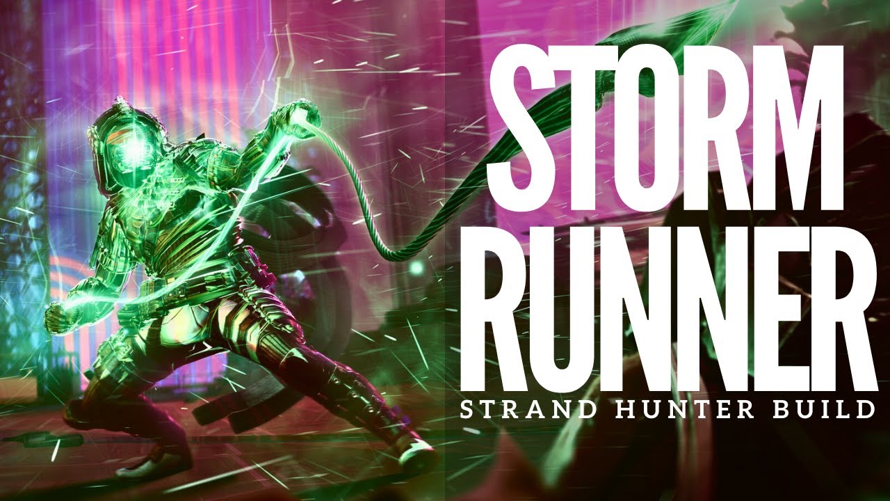 Destiny 2 - Strand Hunter Build (Cyrtarachne's Facade/Quicksilver Storm ...