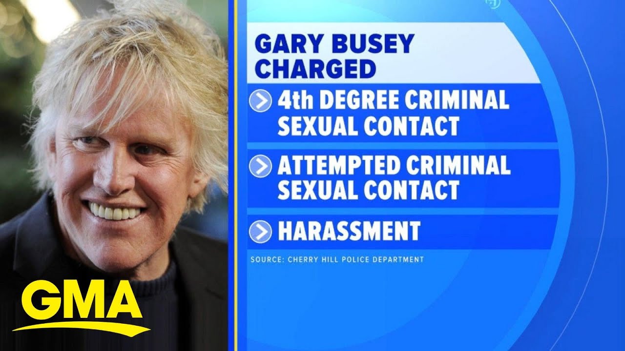 Gary Busey Faces Sex Offense Charges Youtube