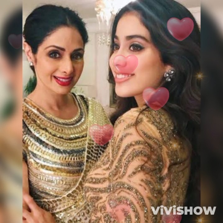 Shri Devi With Husband Bonnie Kapoor And Daughter Jahnvi Kapoor # ...
