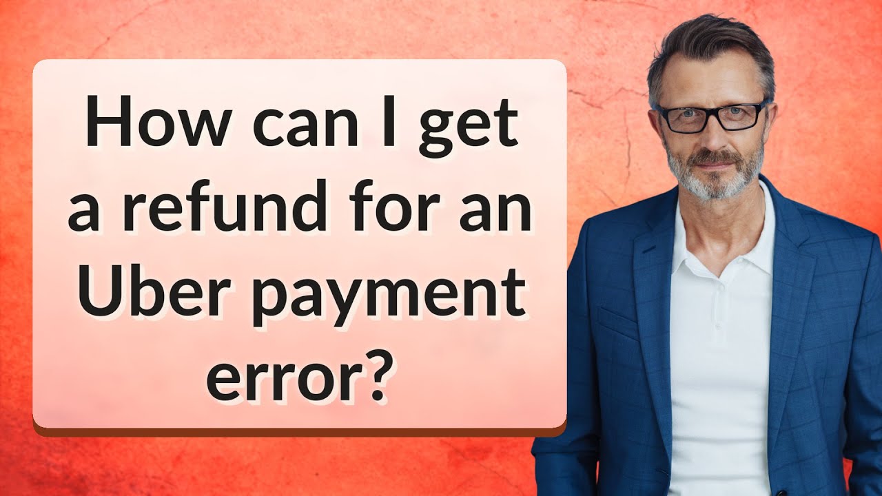 How can I get a refund for an Uber payment error? - YouTube