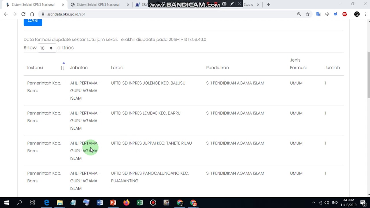 Pilih Formasi, Isi Biodata, Daftar CPNS Part #4 - YouTube