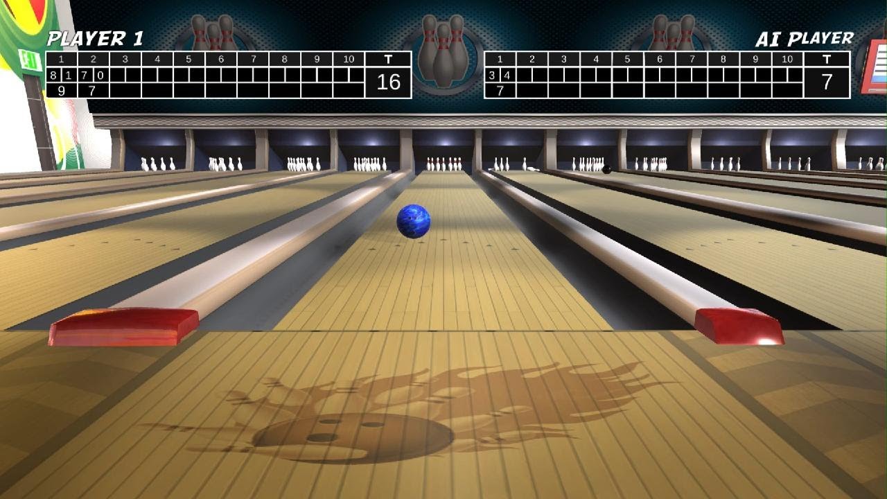 Bowling PS1 Classic Gameplay 5 - YouTube