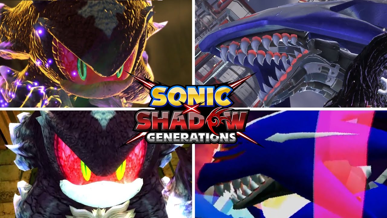 SHADOW GENERATIONS - All Boss Origins - YouTube