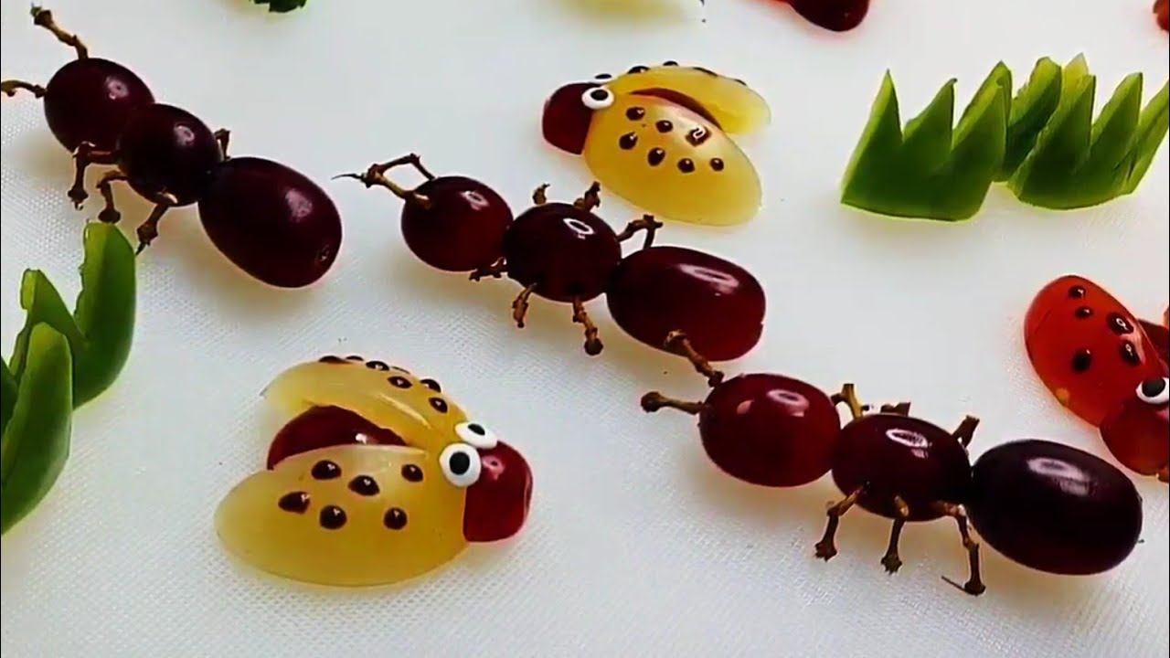 포도개미 (making grape ants) - YouTube