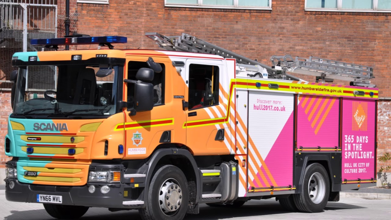 IMAGES | Humberside Fire & Rescue Service | Wrapped Appliances - YouTube