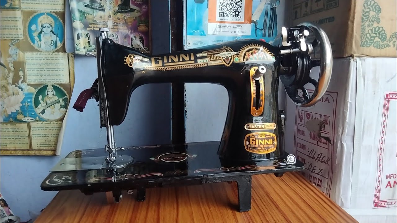 Ginni sewing machine unboxing गिन्नी सिलाई मशीन अनबॉक्सिं🔥 Suraj sewing ...