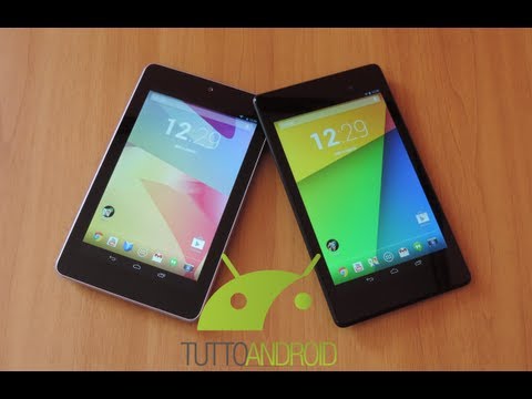Nexus 7 (2013) vs Nexus 7 (2012): video confronto da TuttoAndroid.net ...