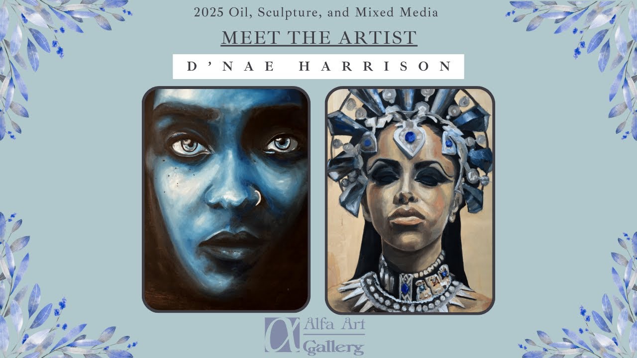 Alfa Art Gallery - Meet the Artist: D'nae Harrison - YouTube