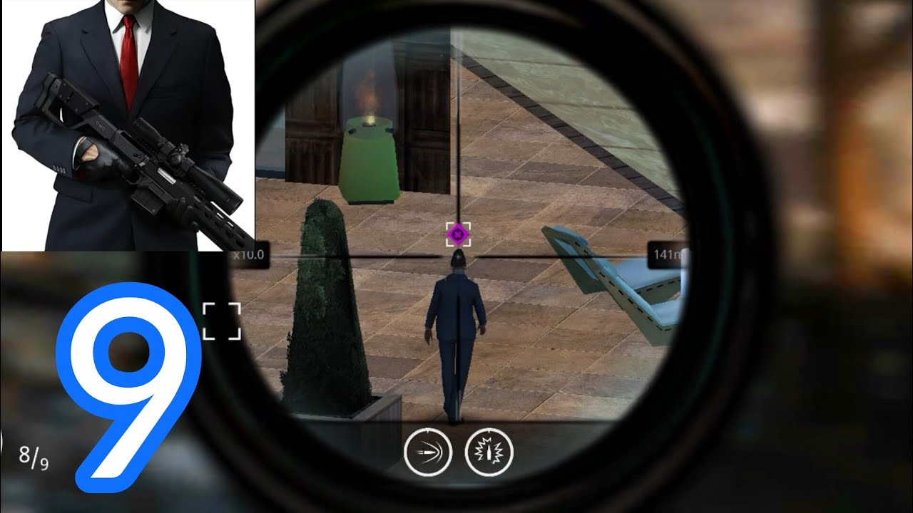 Hitman Sniper Gameplay Walkthrough Part 9 (Android, iOS) - YouTube