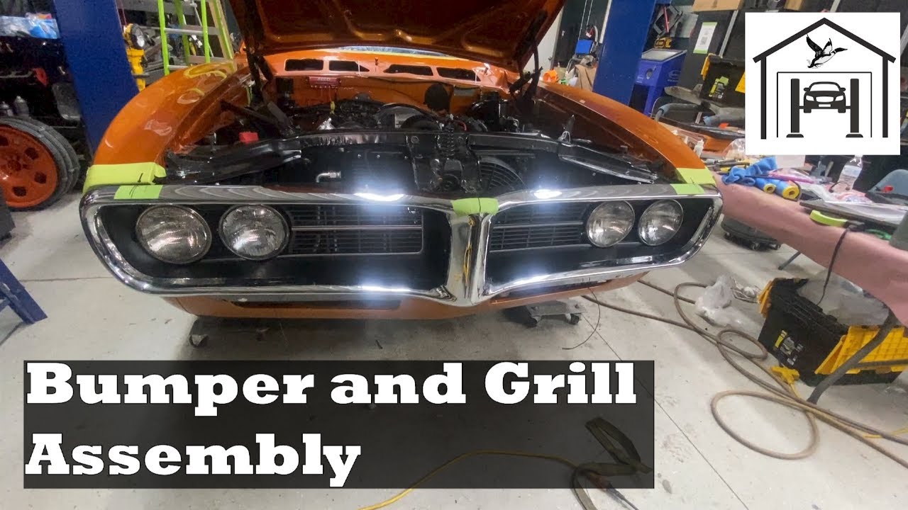 67 Firebird, Part 146, Bumper and Grill Assembly - YouTube