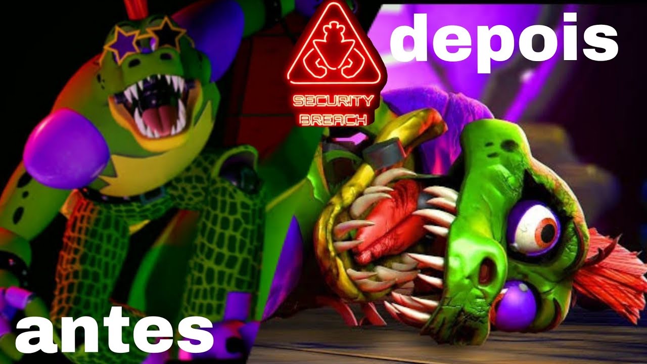 Fnaf: securit breach: derrotamos o monty - YouTube