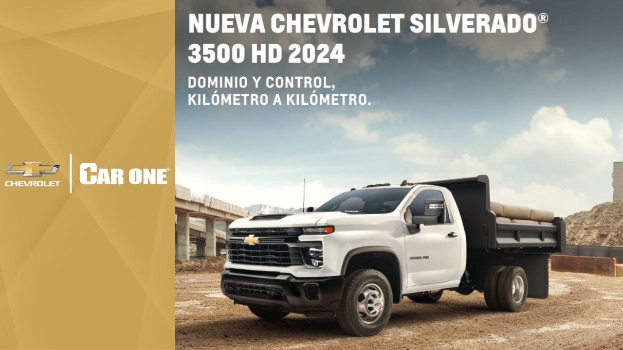 Silverado HD 3500 | Camioneta 3.5 toneladas | Car One Chevrolet - YouTube