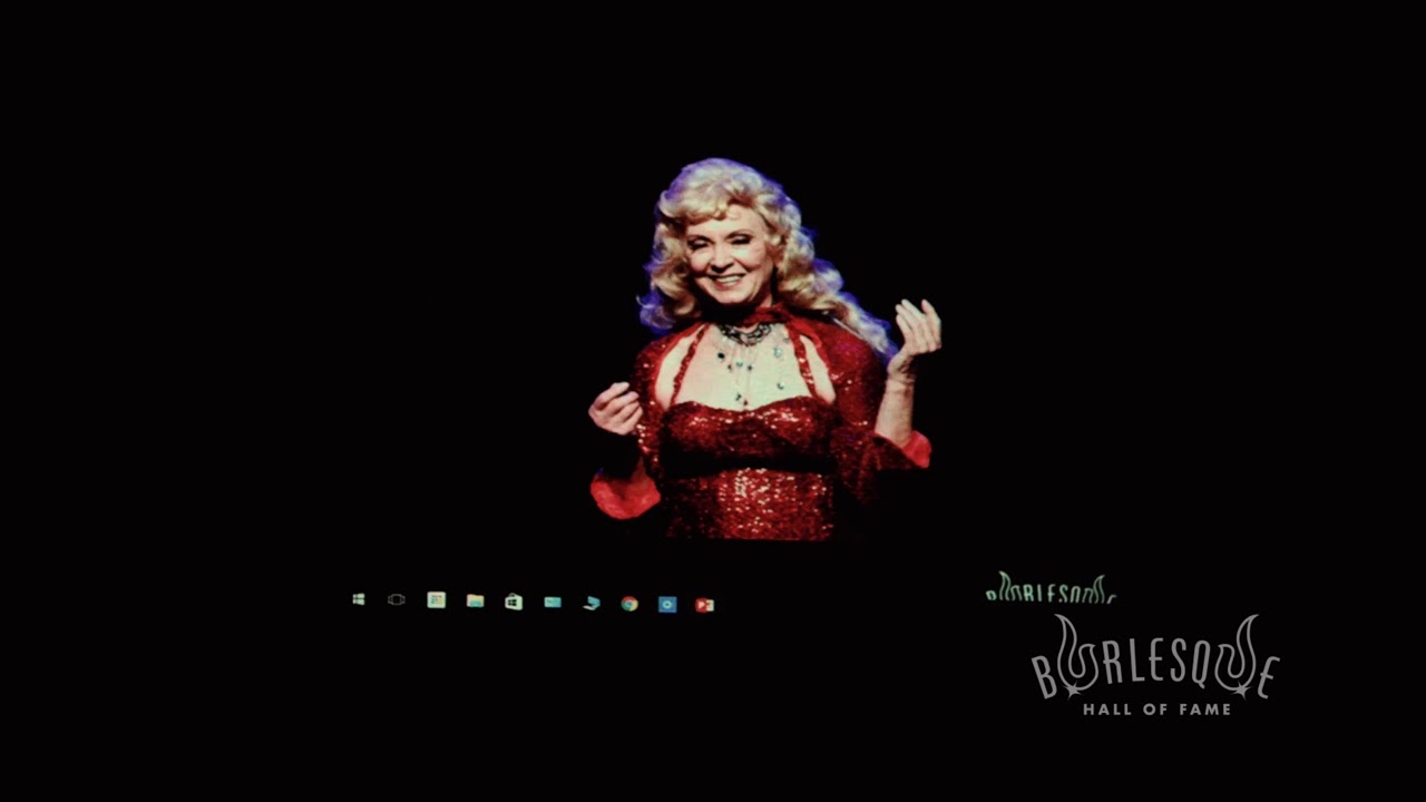Burlesque Hall of Fame Legend Of The Year '16 Dee Milo - YouTube