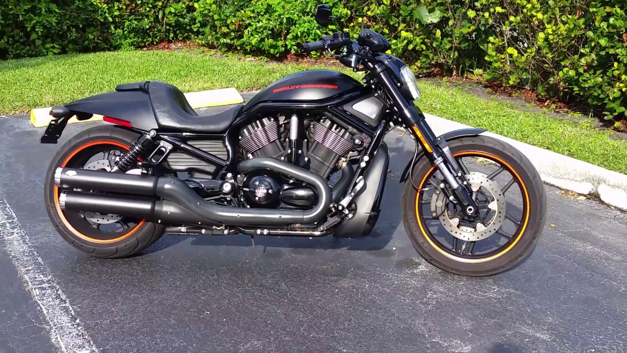 2012 HARLEY-DAVIDSON VROD NIGHT ROD WITH VANCE AND HINES EXHAUST - YouTube