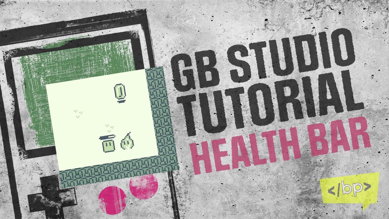 GB Studio Health Bar - YouTube