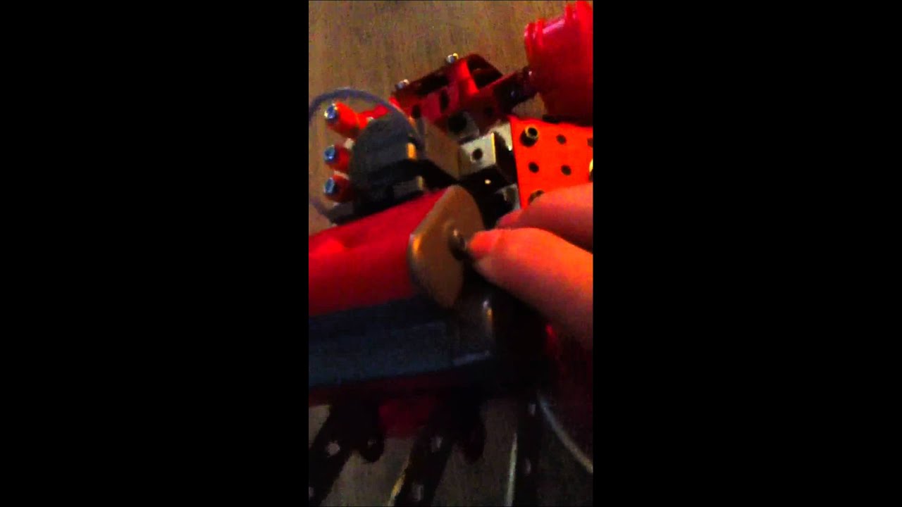 Meccano lawn mower - YouTube
