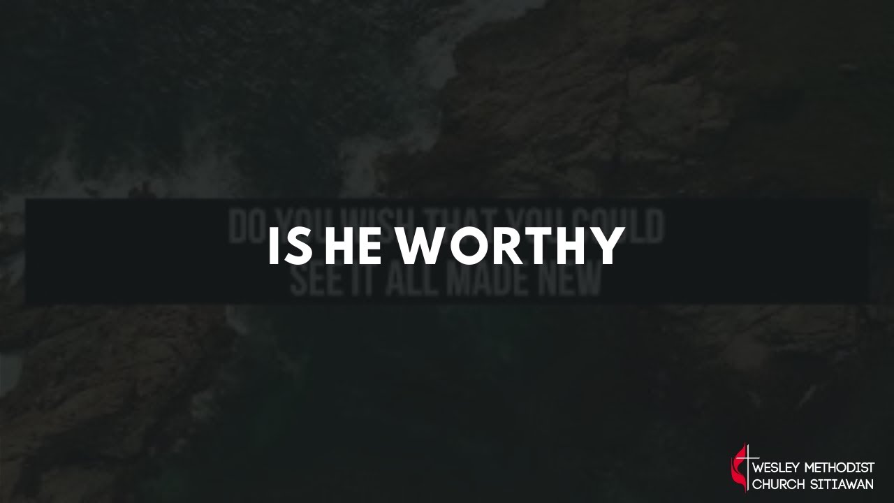 Is He Worthy | Andrew Peterson - Lyric Video - YouTube