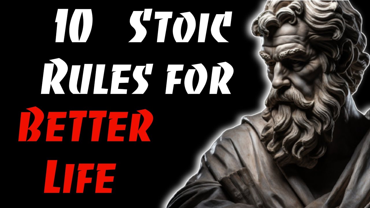 10 Stoic Rules for Batter and Success Life - YouTube
