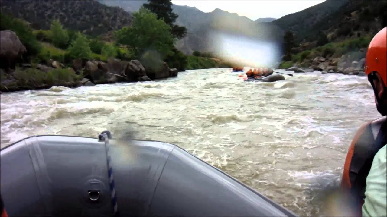 White Water Rafting - Echo Canyon - Colorado July 18, 2014 - YouTube