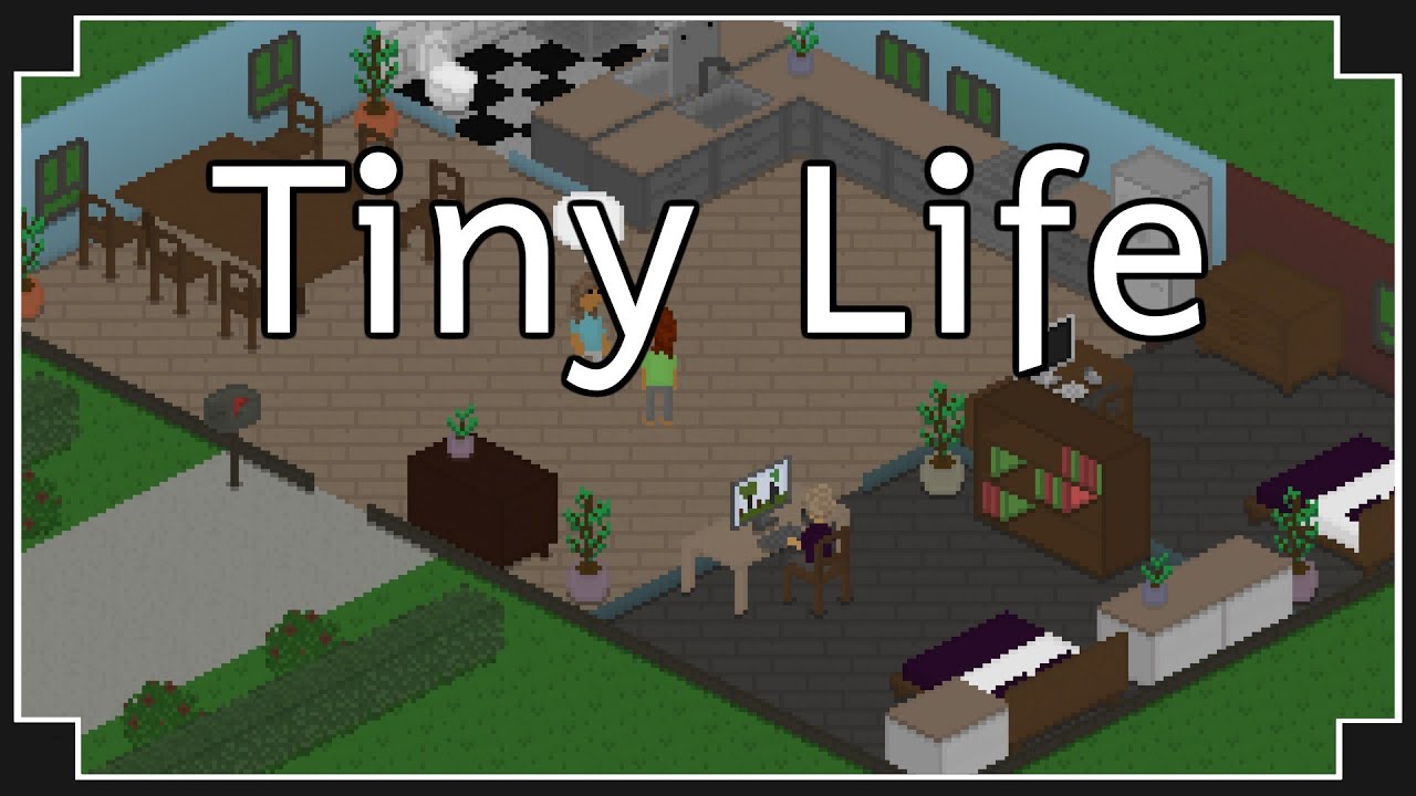 Tiny Life - (Pixel Art “The Sims”) - YouTube