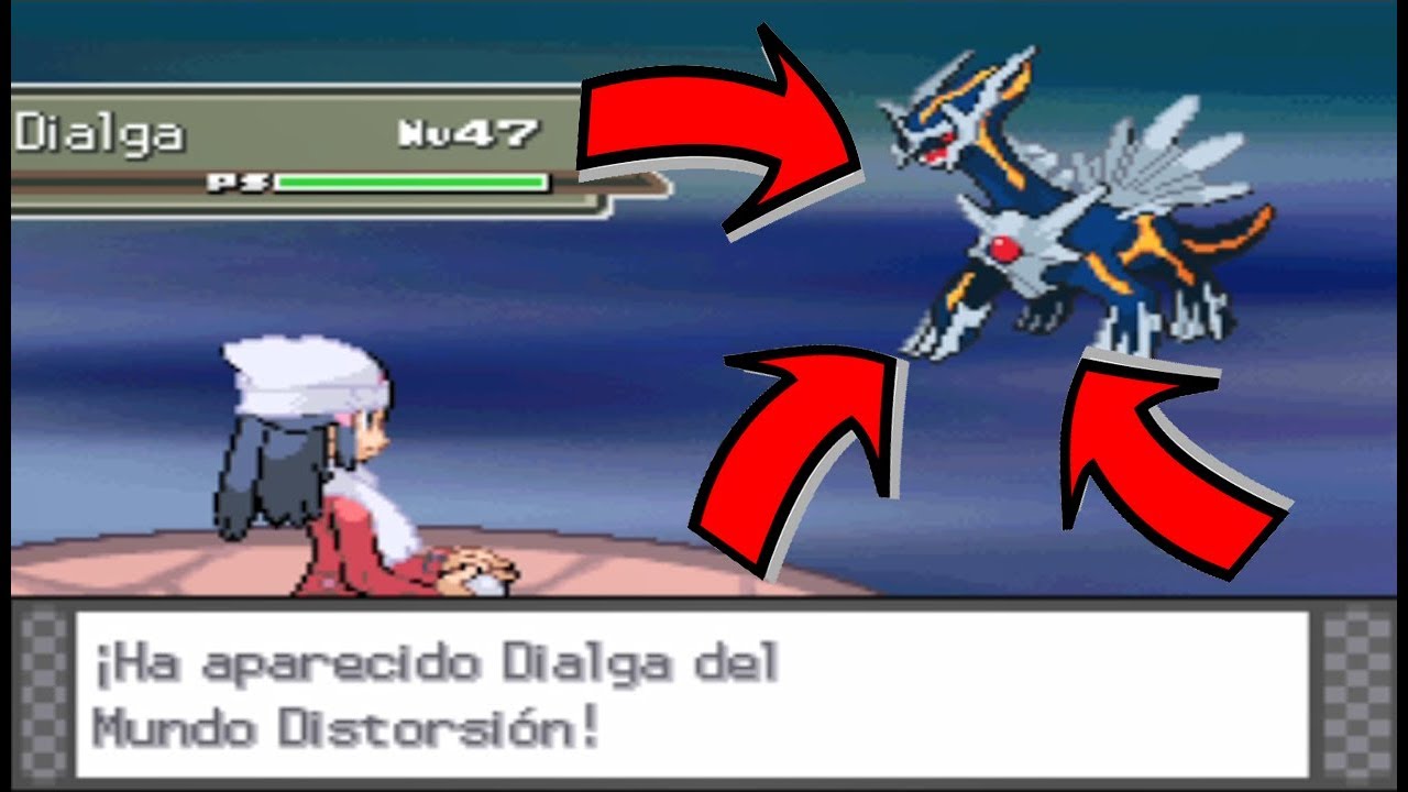 DIALGA PRIMARIO EN POKÉMON PLATINO [BETA HACKROM] - YouTube