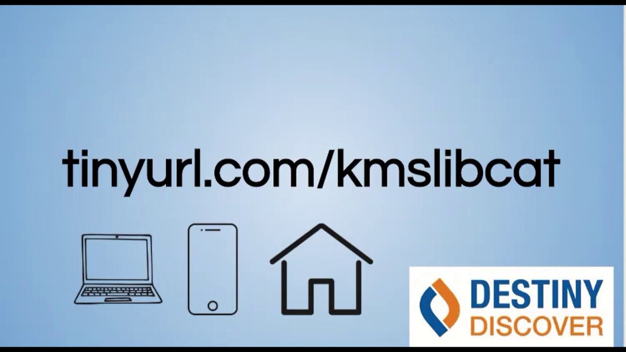 Kilmer MS Library: Destiny Discovery Library Catalog 101 - YouTube