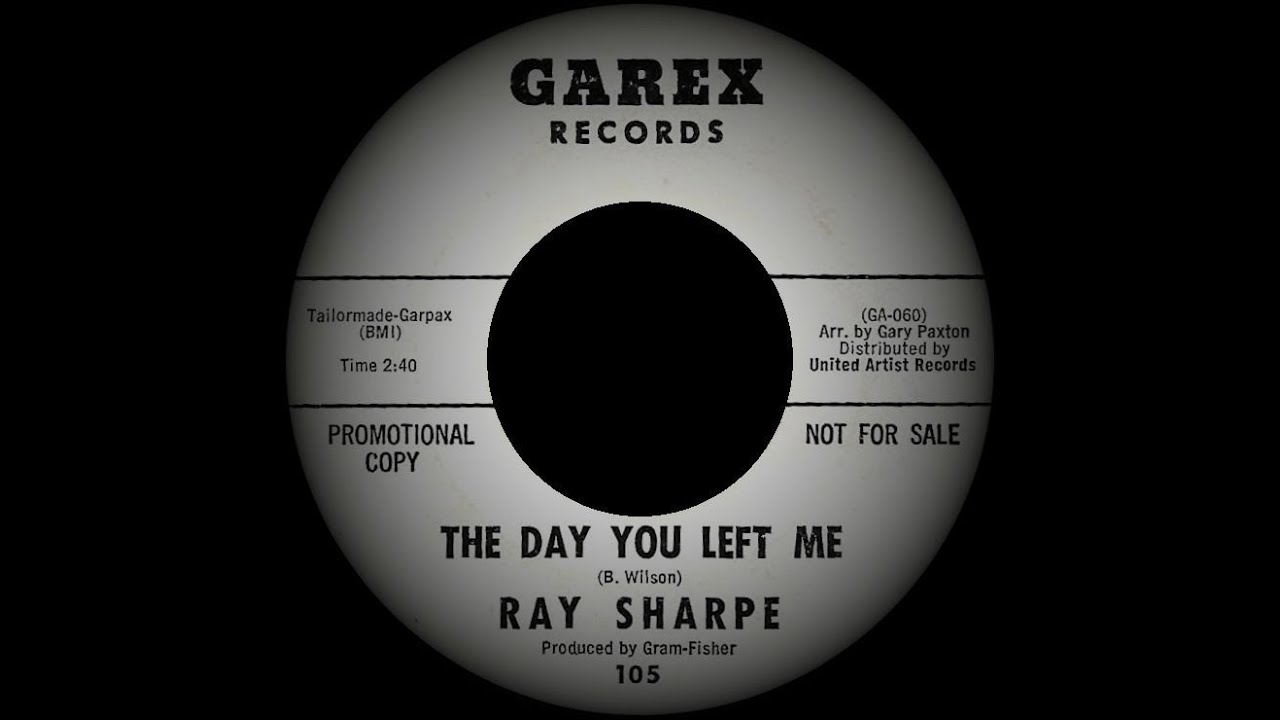 Ray Sharpe - The Day You Left Me - YouTube