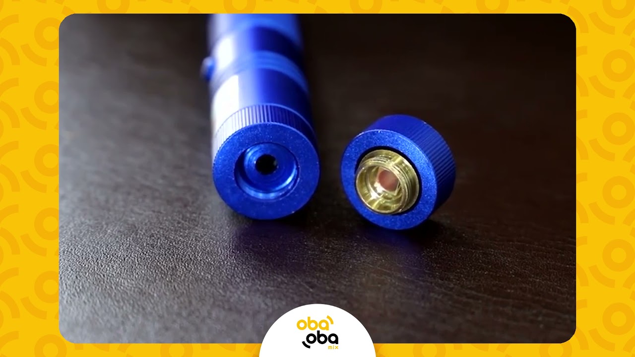 Caneta Laser Pointer 303 - YouTube