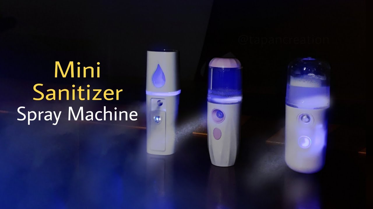 Mini Sanitizer spray | product video | mobile shoot - YouTube