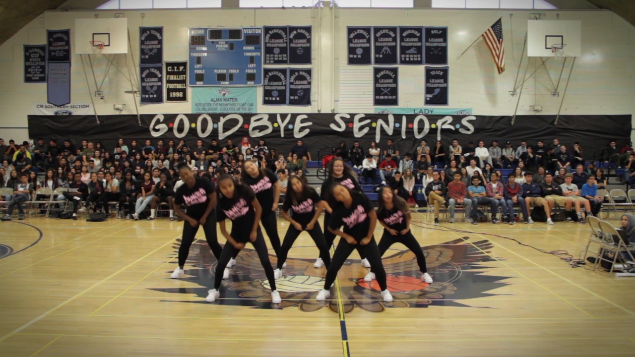 Duarte Dance Goodbye Senior Rally 2017 - YouTube