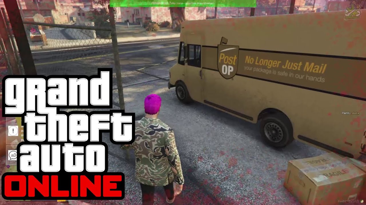 I became Postman in GTA Online - YouTube